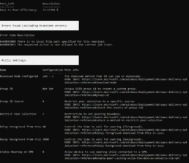Deep Dive: Delivery Optimization Troubleshooting & Reporting ...