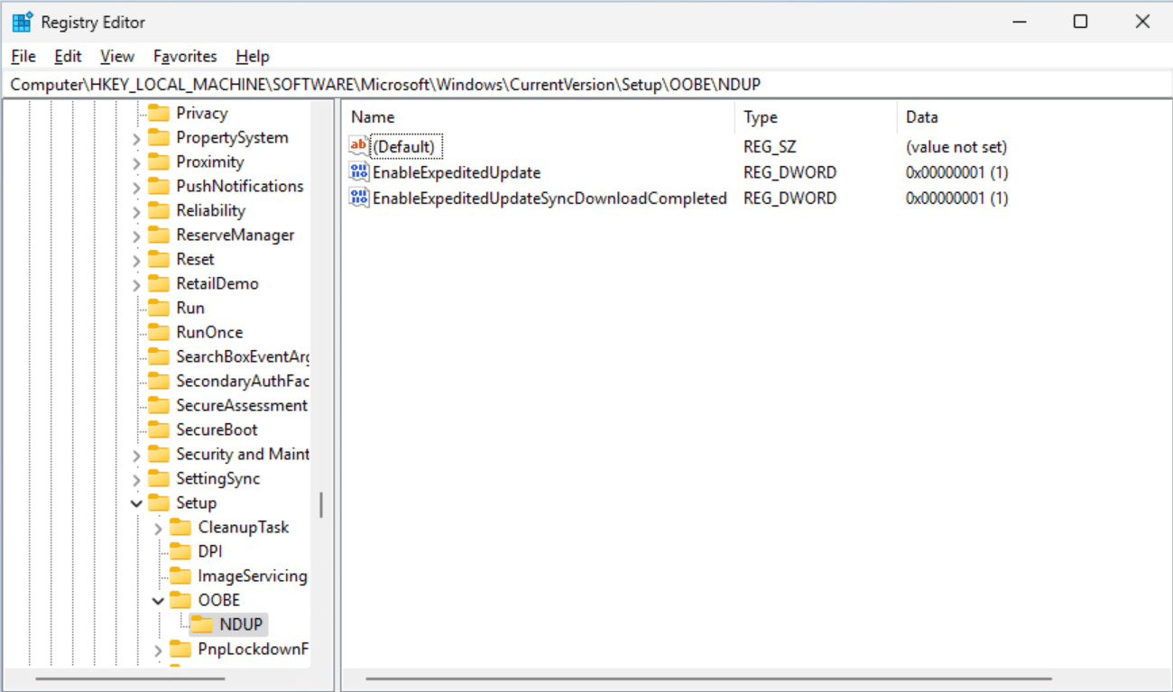 OOBE will force you to quality update during onboarding - MSEndpointMgr