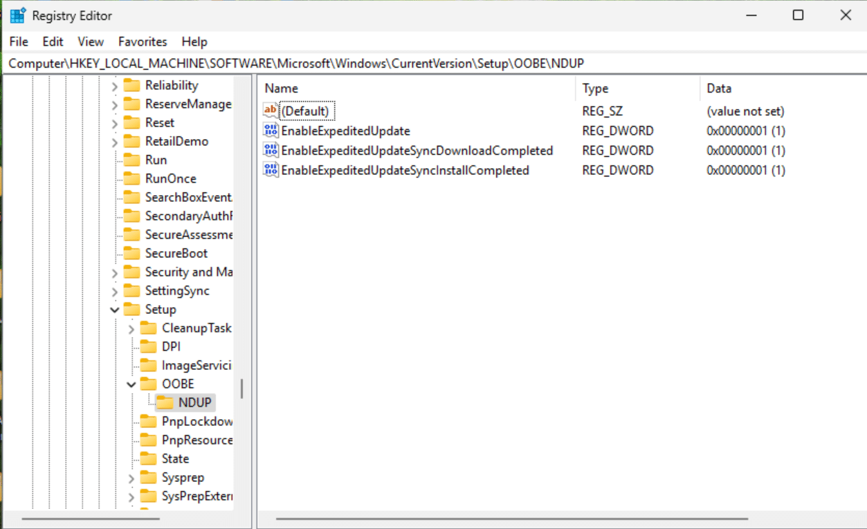 OOBE will force you to quality update during onboarding - MSEndpointMgr