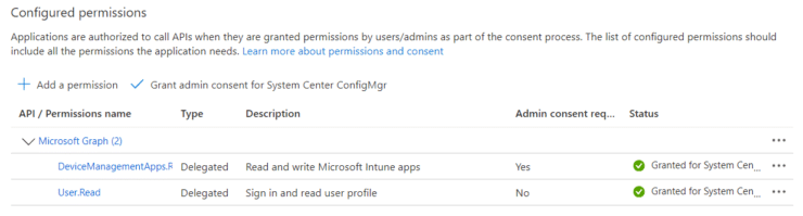 Setup app registration for usage with IntuneWin32App module - MSEndpointMgr
