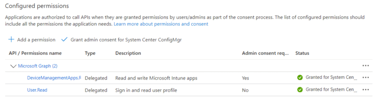 Setup app registration for usage with IntuneWin32App module - MSEndpointMgr