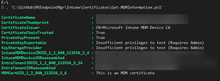 Unpacking the Microsoft Intune MDM Certificate - MSEndpointMgr