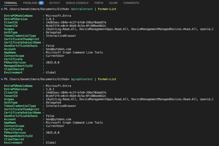 A Mini Dive into the Microsoft Entra PowerShell Module: An Intune ...