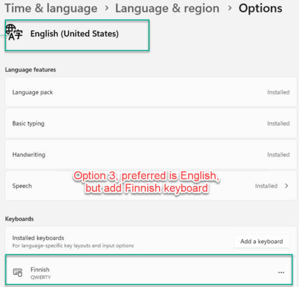Managing Windows 11 languages and region settings (Part 2) - Keyboard ...