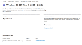 Enable Windows 10 ESU with Microsoft Intune