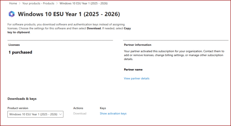Enable Windows 10 ESU with Microsoft Intune