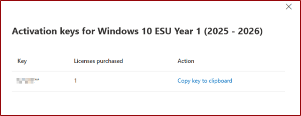 Enable Windows 10 ESU with Microsoft Intune