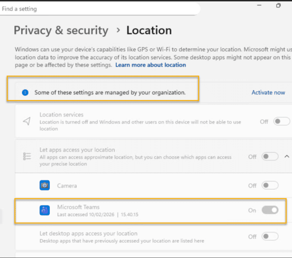 Location Services is grayed out? - MSEndpointMgr