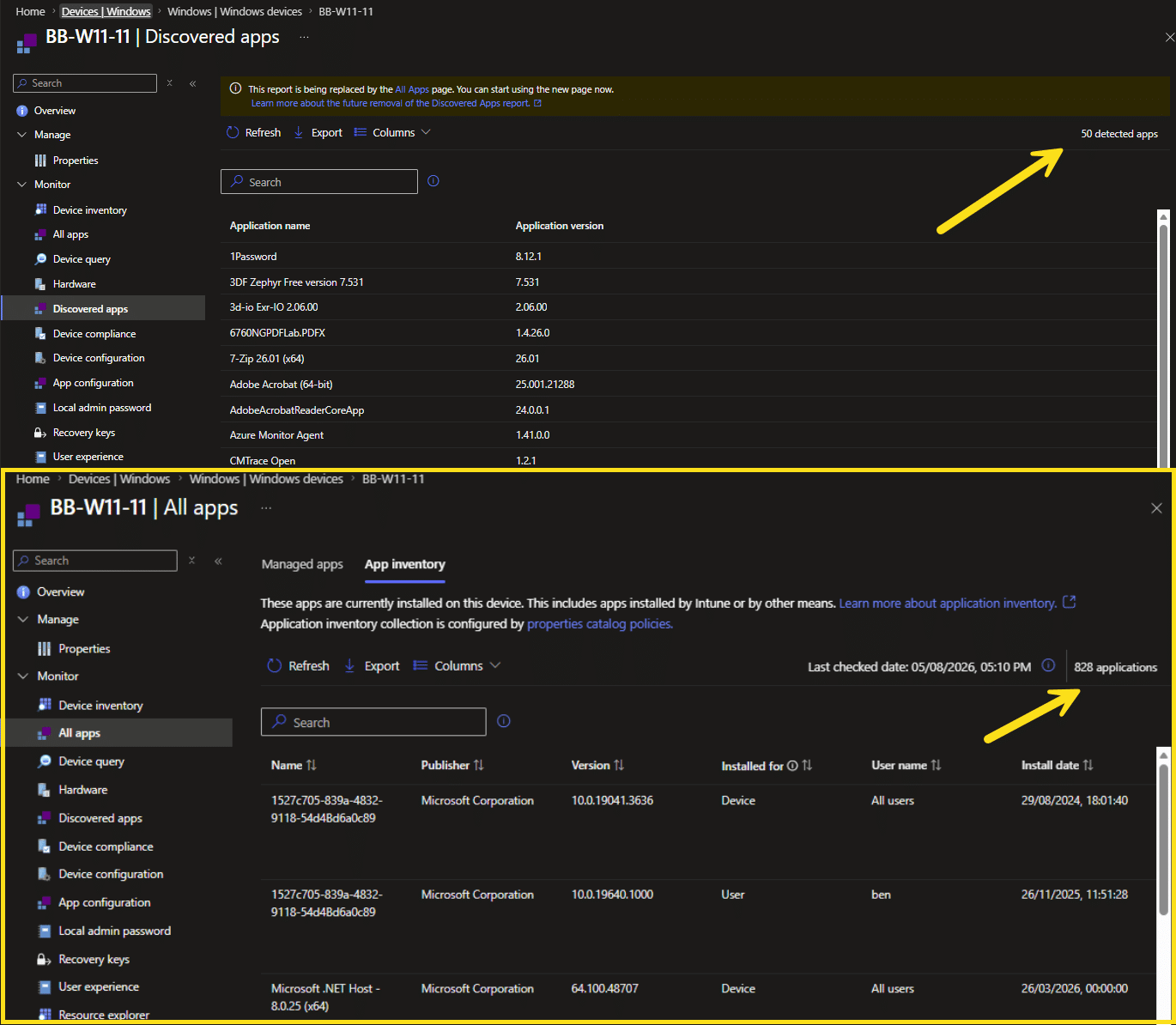 Introducing Intune's New App Inventory Feature - MSEndpointMgr